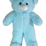 Blue Teddy Bear - The Bear Mill | Stuffed Plush and Modules